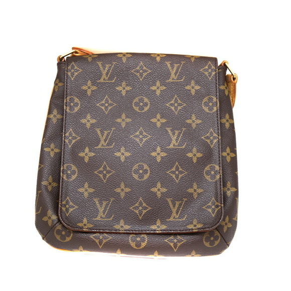 Louis Vuitton | Bags | Louis Vuitton Salsa Brown Bag Shoulder Canvas ...